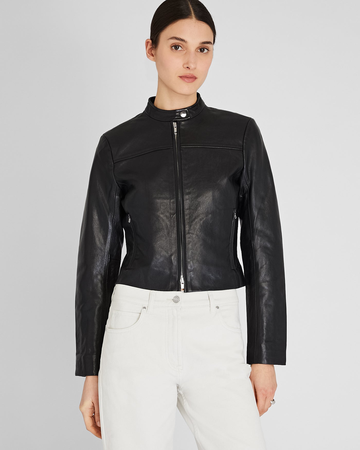 Club Monaco Leather Jacket