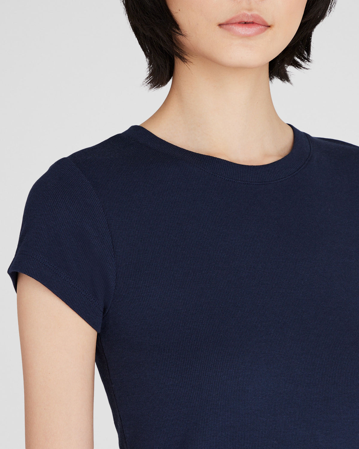 Women's Navy Bowee Tee | Club Monaco Corp, CA US