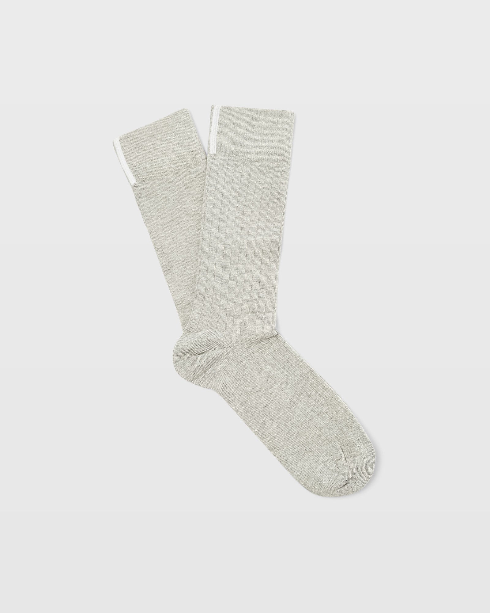 Men's Heather Grey CM Socks | CLUB MONACO US