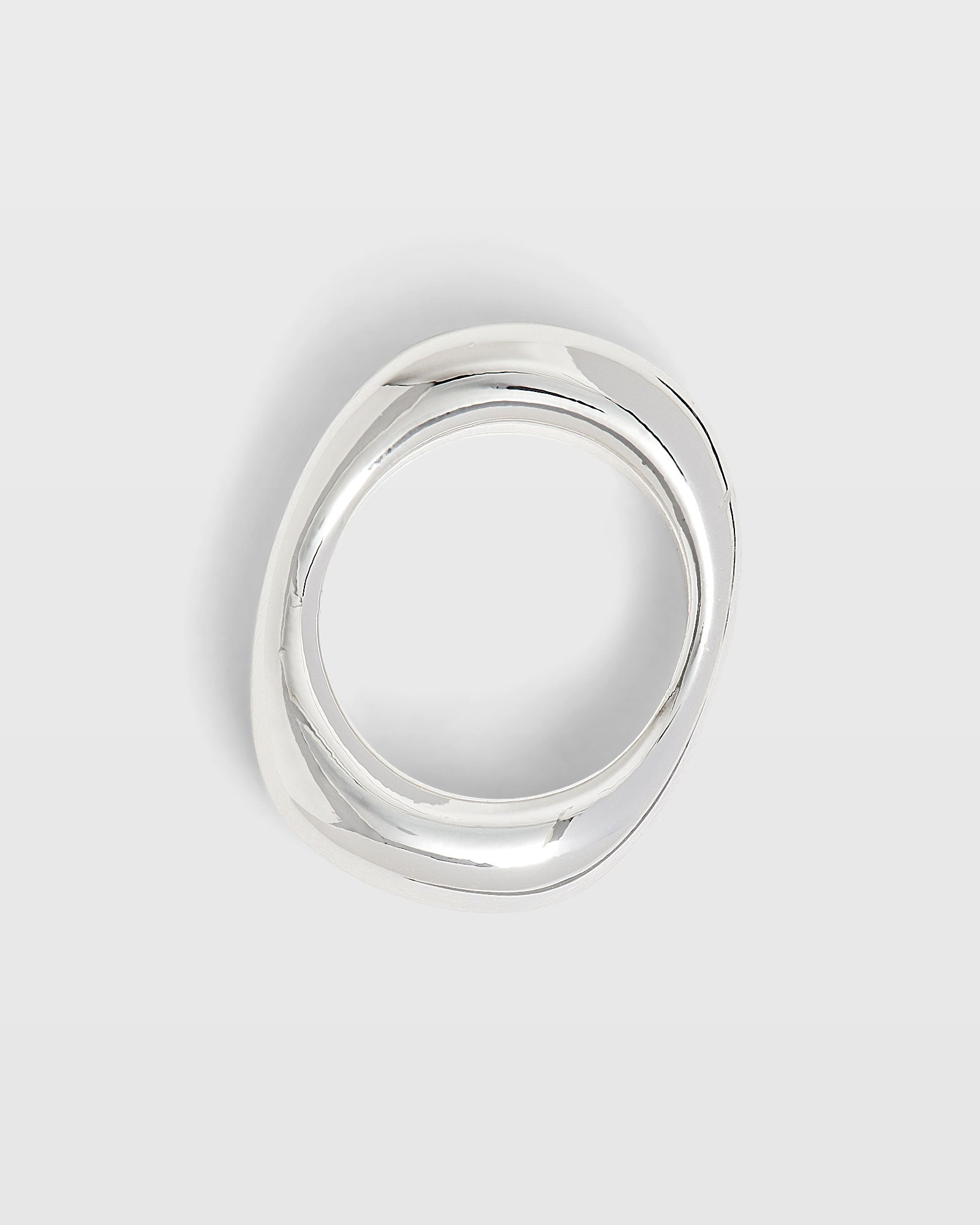 Women's Silver Double Dome Ring | Club Monaco US