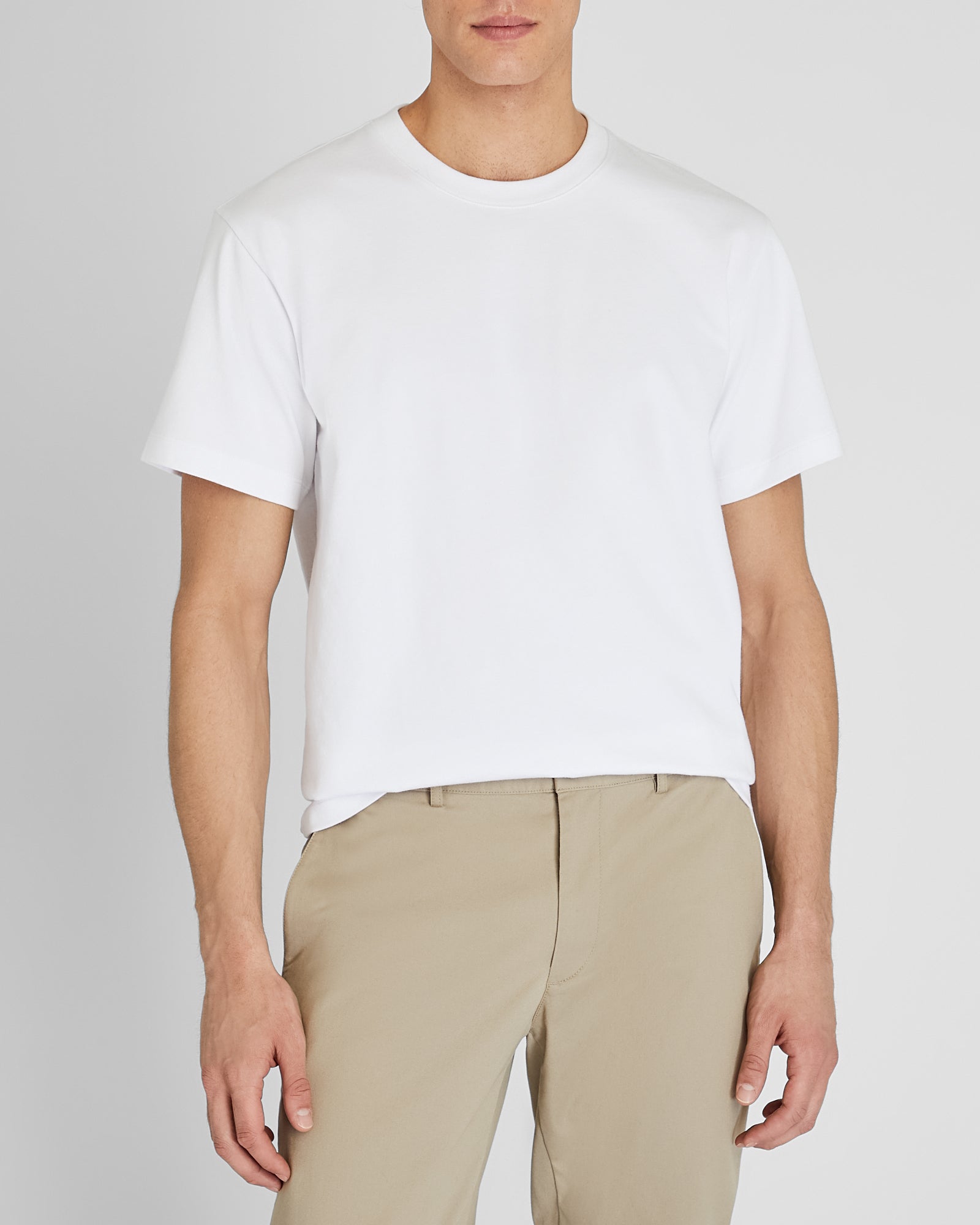 Men's White Relaxed Fit T-Shirt | Club Monaco US