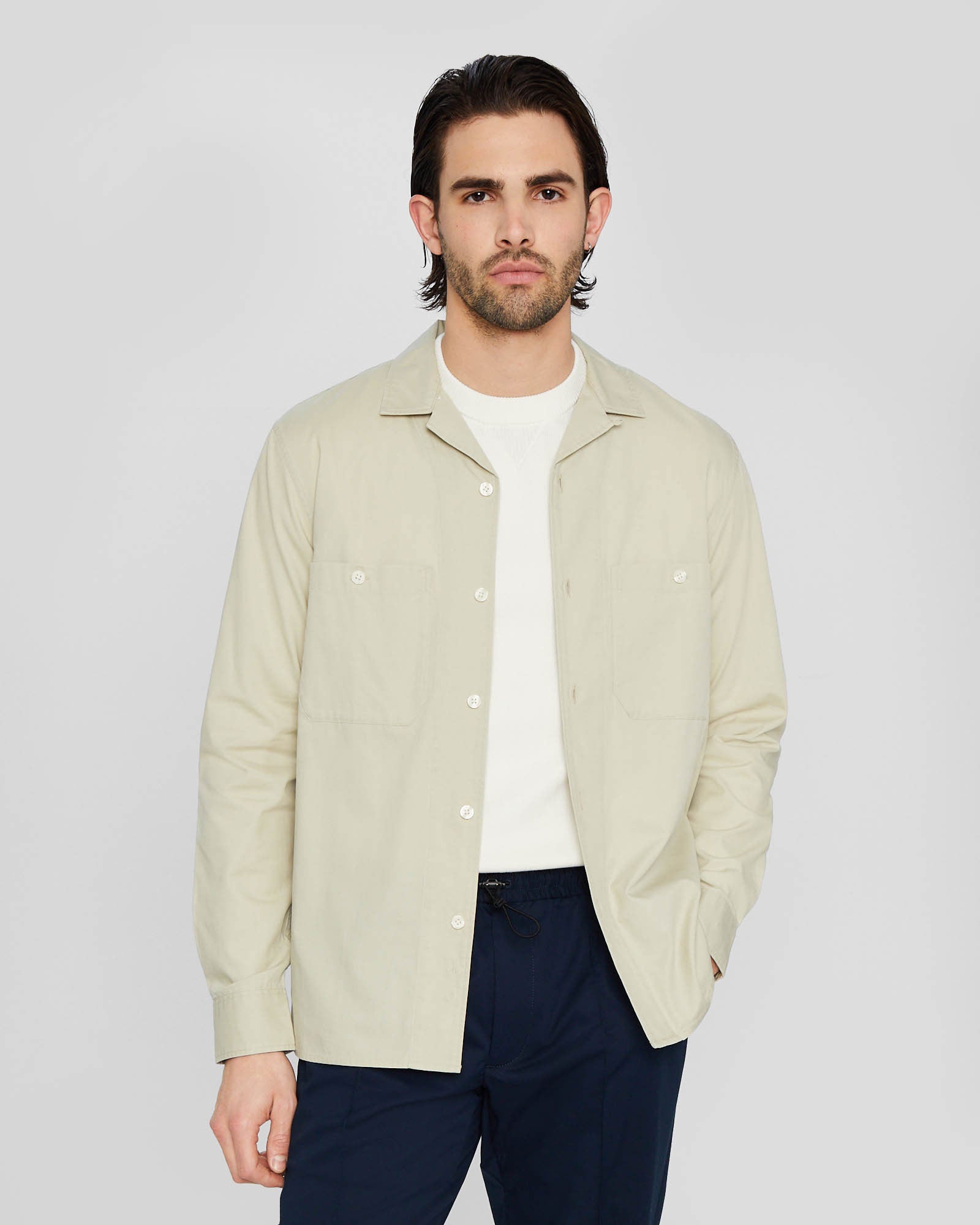 Men's Hunter Refined Utility Shirt | Club Monaco Corp, CA US